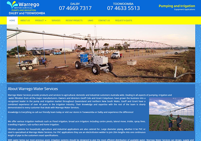Warrego Water Services - a3rev Software